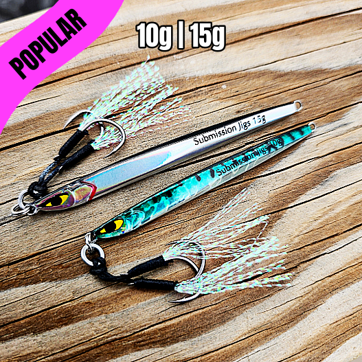 Lightweight Slow Pitch Jigs - 10g - 20g – Submission Fishing Co.
